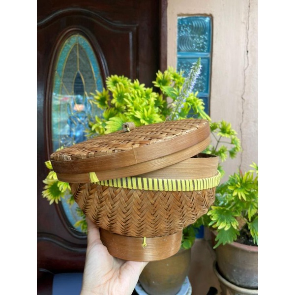 BEKAS NASI BULUH/CETING NASI/BAKUL NASI/CETING BAMBOO | Shopee Malaysia