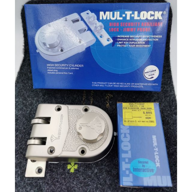 Mul-T-Lock Jimmy Proof Security Lockset (Satin Chrome) | Shopee Malaysia