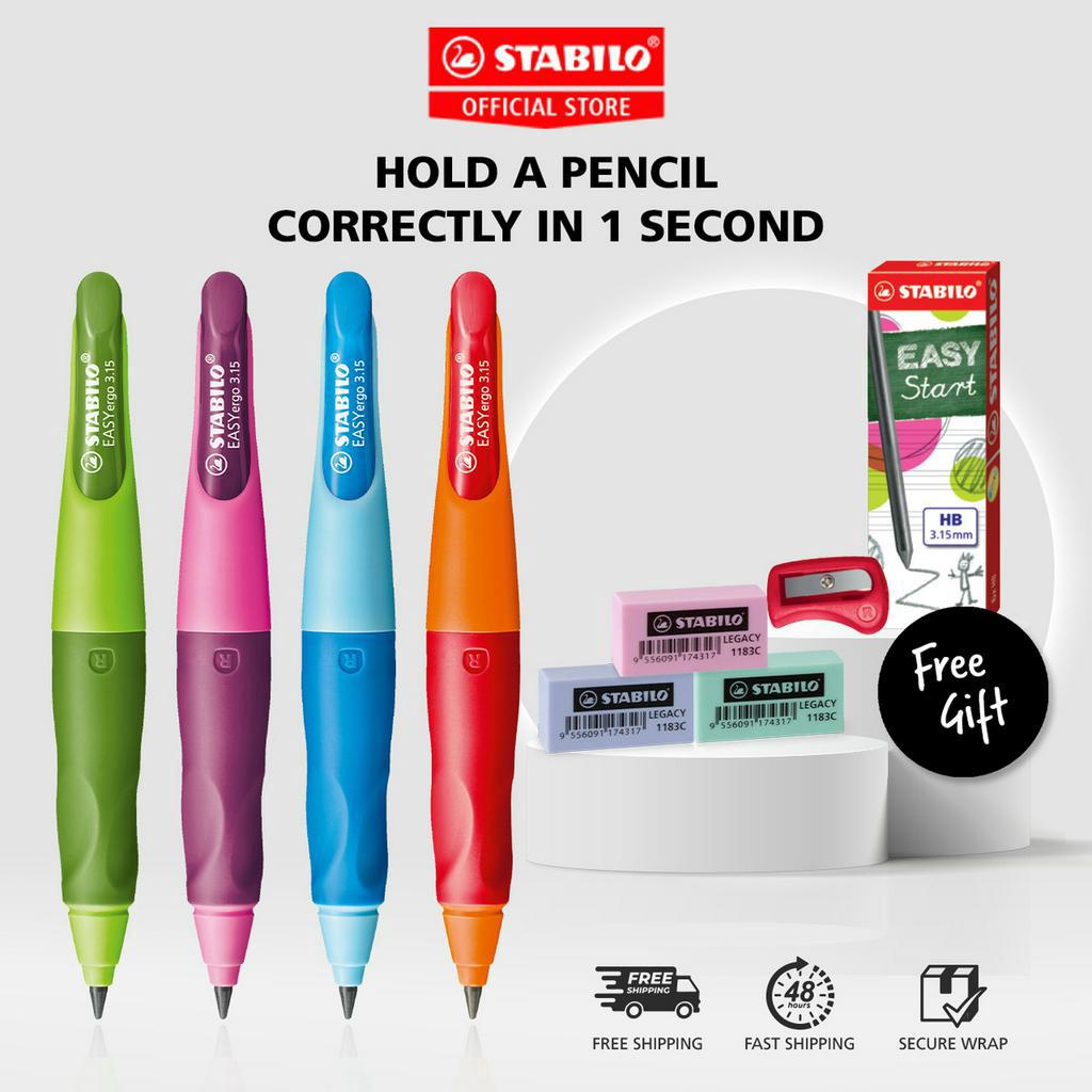 STABILO EASYergo 3.15 Mechanical Writing Pencil / Pencil Tekan Grip ...