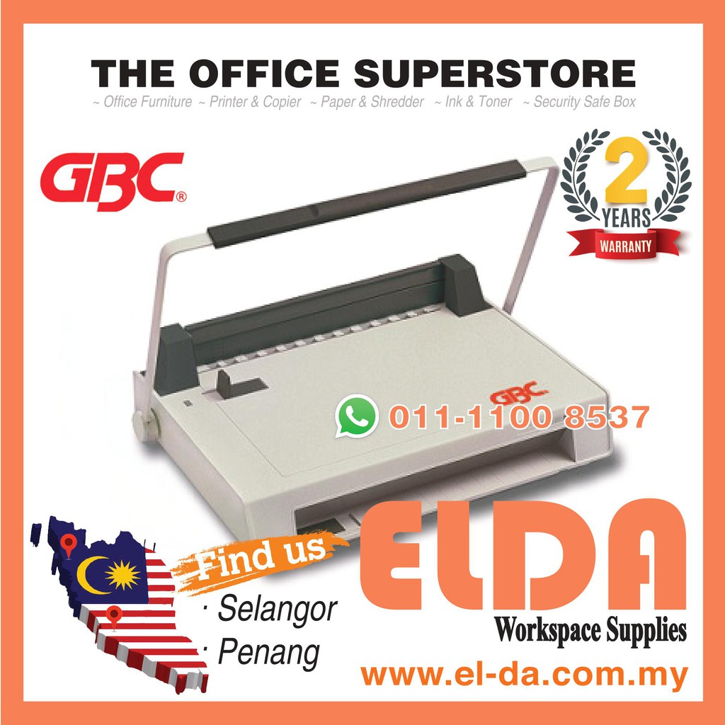 **Mesin Jilid** GBC SureBind System 1 Electric Binder (Destop Strip Bind)(Binding Machine ...