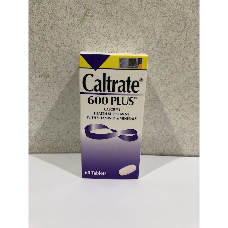 (Free 7 tablets centrum silver)CALTRATE Caltrate 600 Plus 60s | Shopee ...