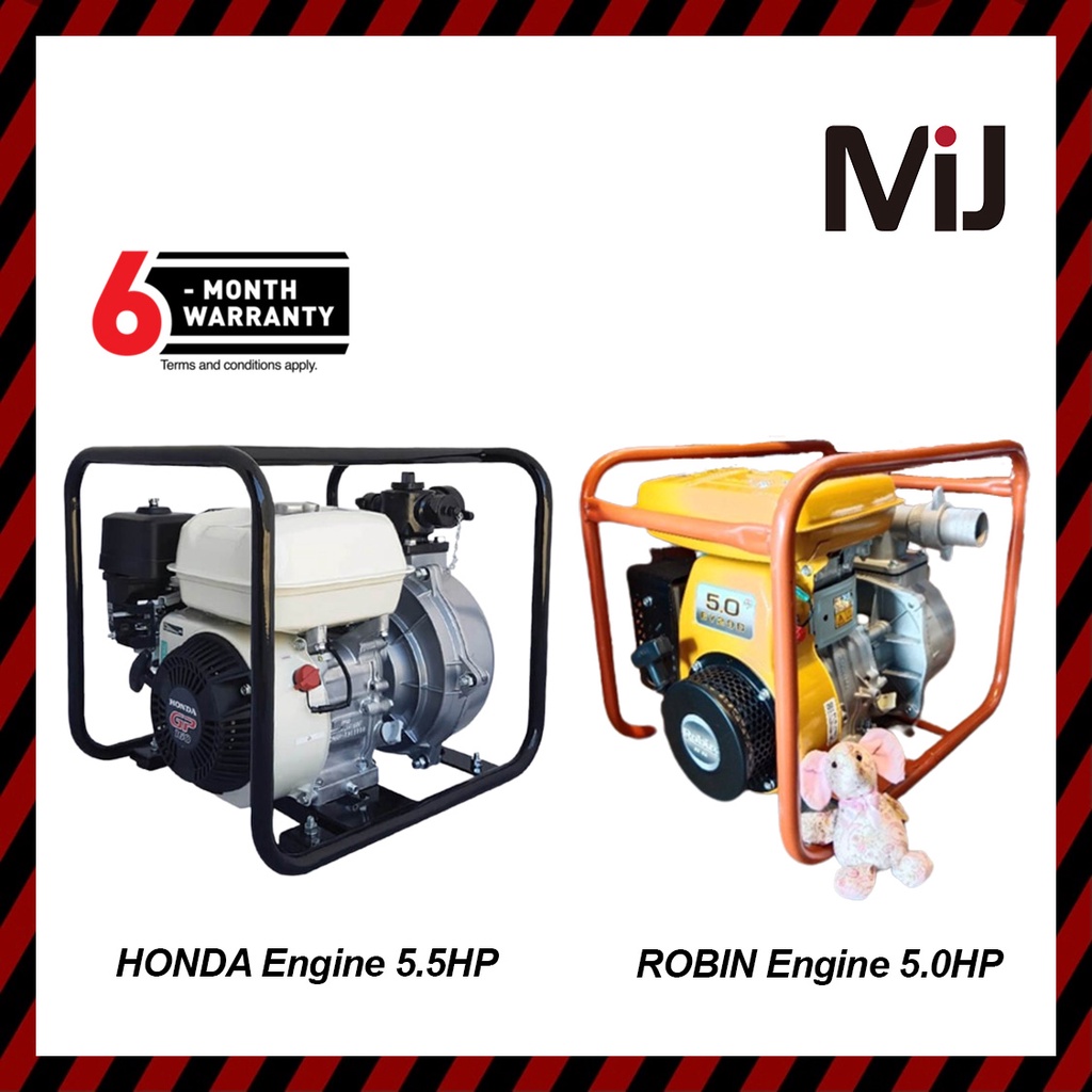 [100% Original] Robin Engine 5.0HP with 2" water pump / Honda Engine 5 ...