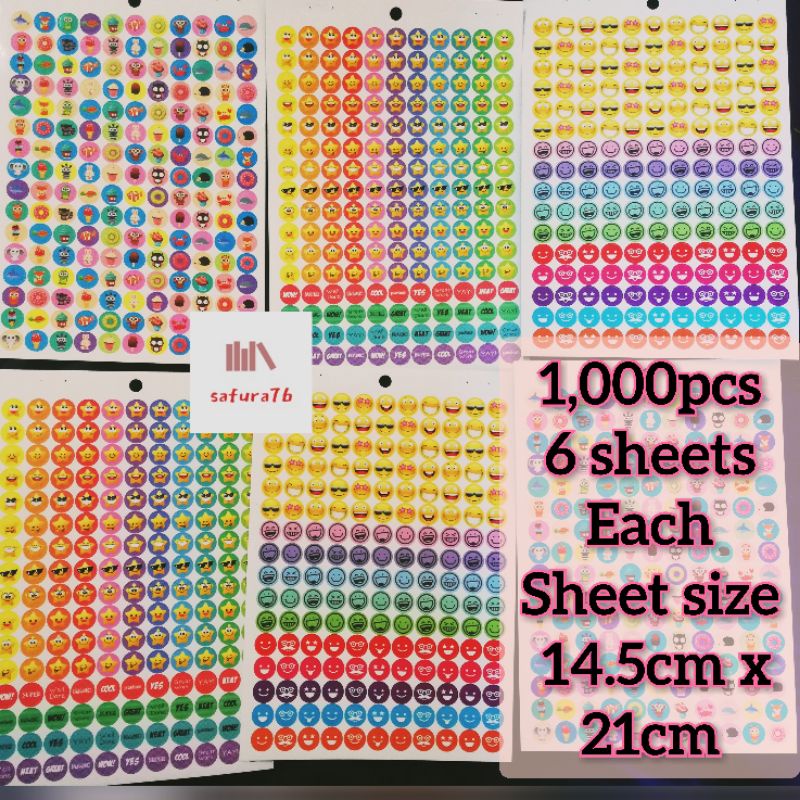 Motivational Sticker / Reward Stickers / Sticker Murid Guru / Pelekat ...