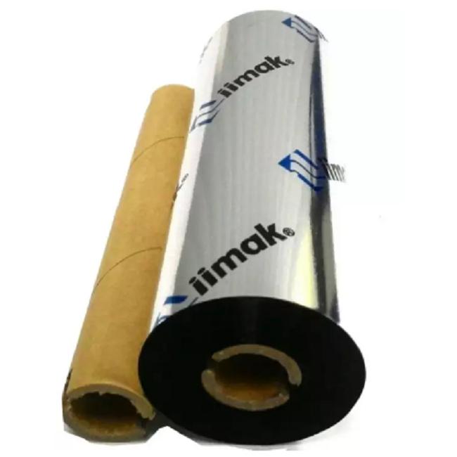 Iimak Premium Wax Barcode Ribbon - 110mm x 74M (Black) | Shopee Malaysia