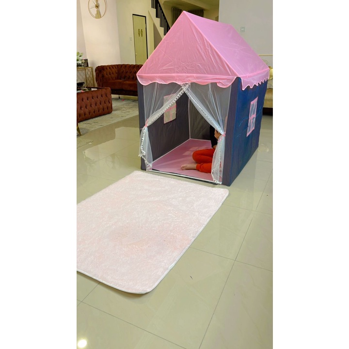 *Mat Only* For Portable Prince Princess Castle Tent Kids Children Play ...