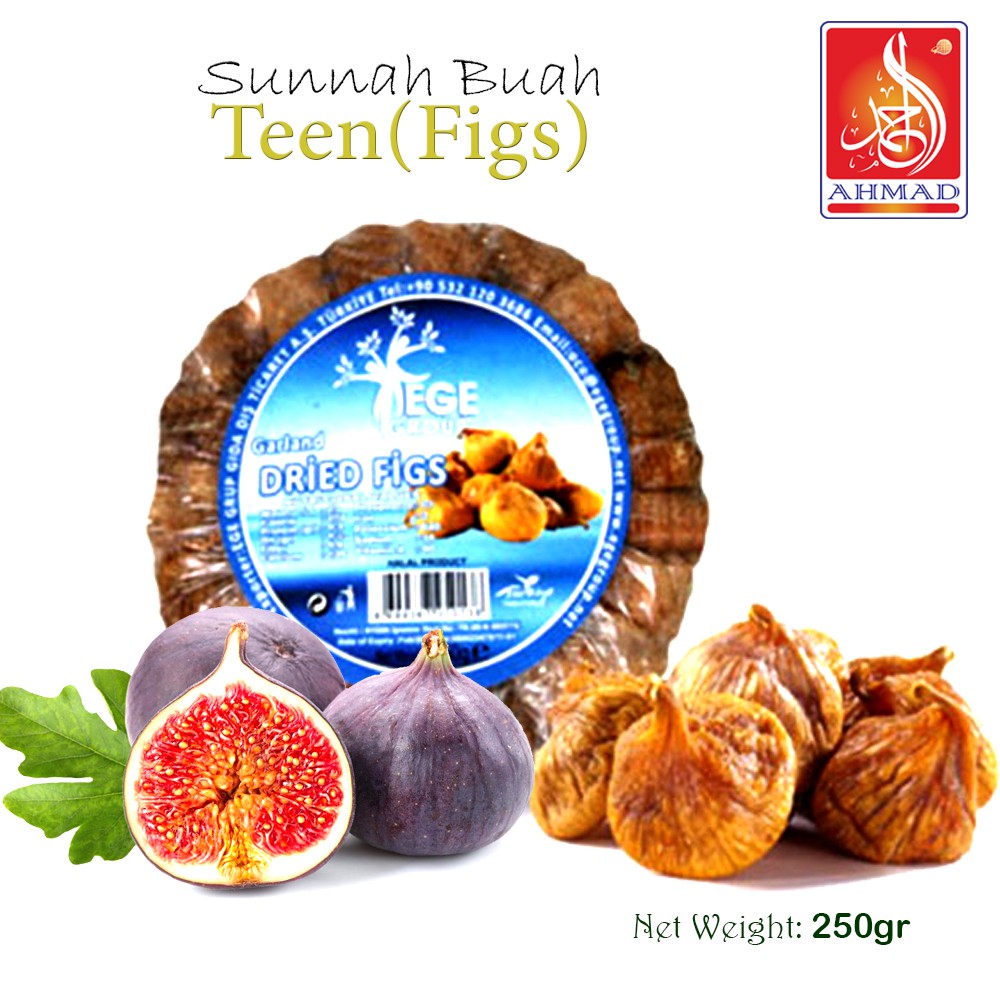 SUNNAH BUAH TIN (DRIED SOFT FIGS) 250grm | Shopee Malaysia
