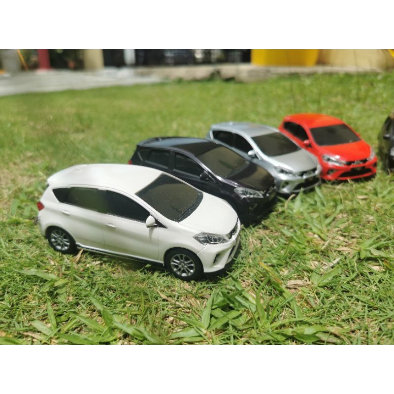 READY STOCK Official Perodua Myvi 3rd Diecast Miniature Model Toy Car ...