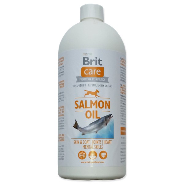 Brit Care Premium Salmon Oil For Dog & Cat (1 Liter) (EXPIRY: JAN 2026 ...