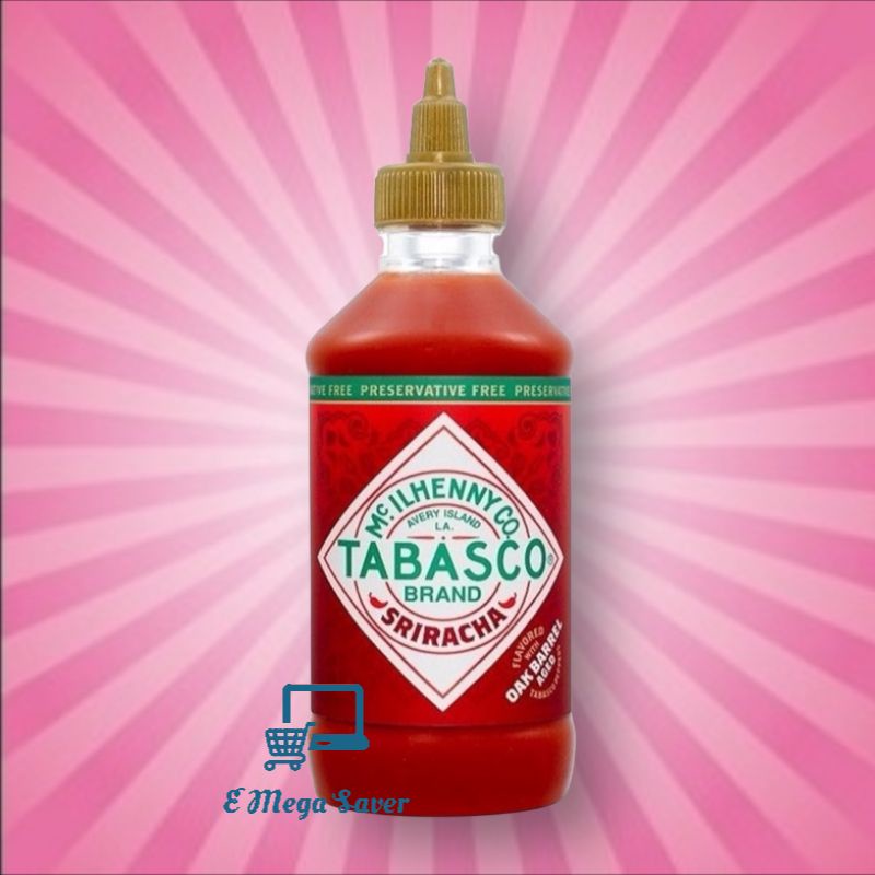 🇺🇲McIlhenny Co Tabasco Sriracha Hot Chili Sauce 256ml (8.6fl oz ...