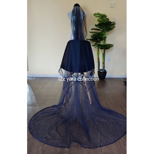 Veil Labuh Veil Panjang Long Veil 2 Meter | 3 Meter | Shopee Malaysia