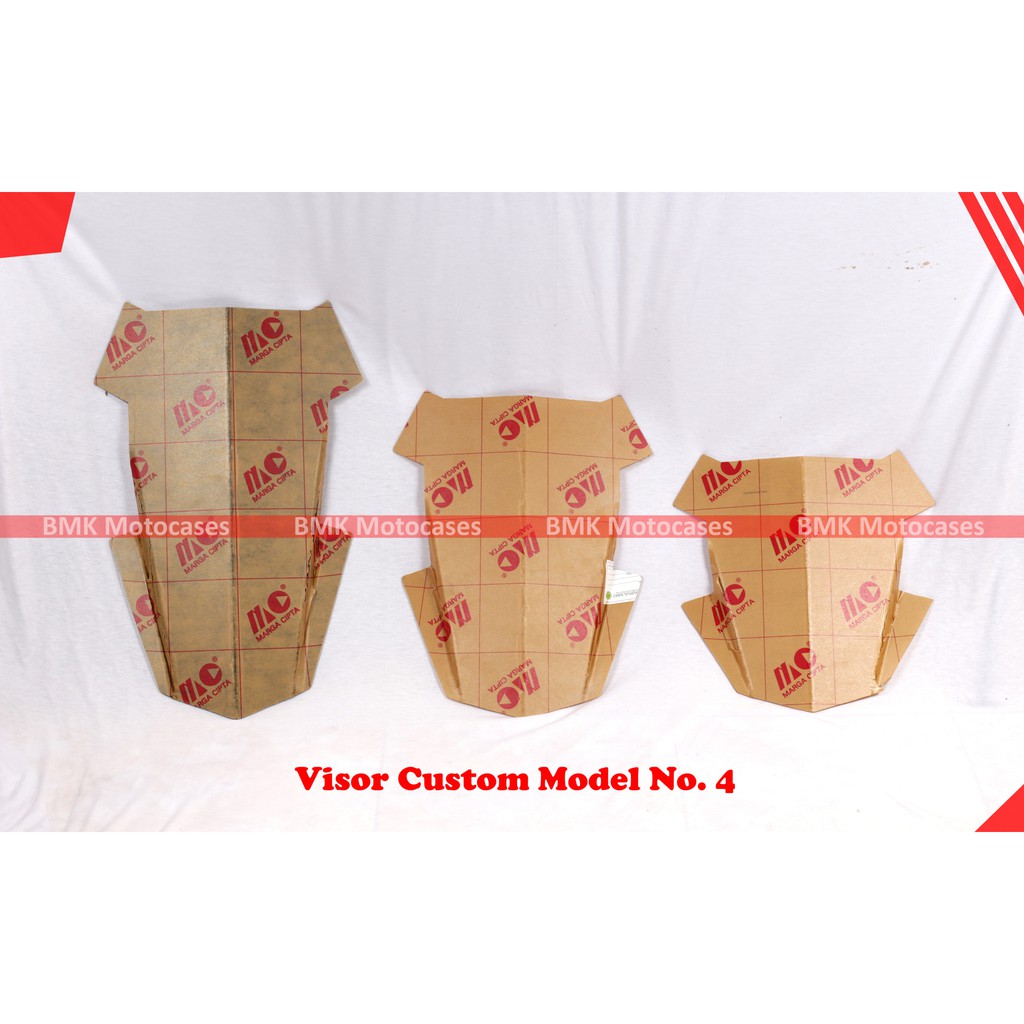 Universal Custom Windshield Visor Model 4 Beat Vario Mio Xride CB150R ...