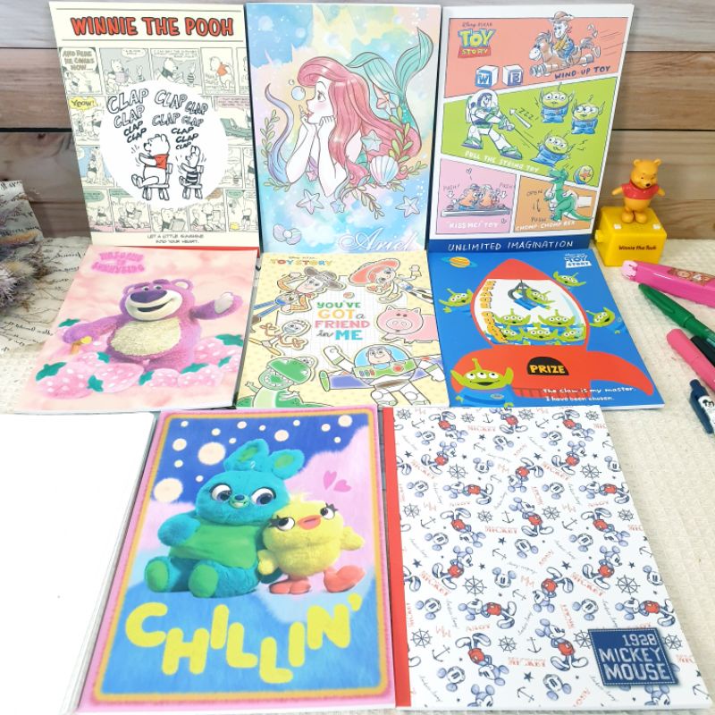 Disney 25k Notebook Three-Eyed Monster Horizontal Line The Little ...