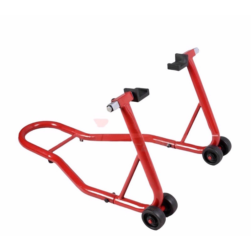 Paddock Stand Heavy Duty Racing arm stand red colour Yamaha mt25 mt09 ...