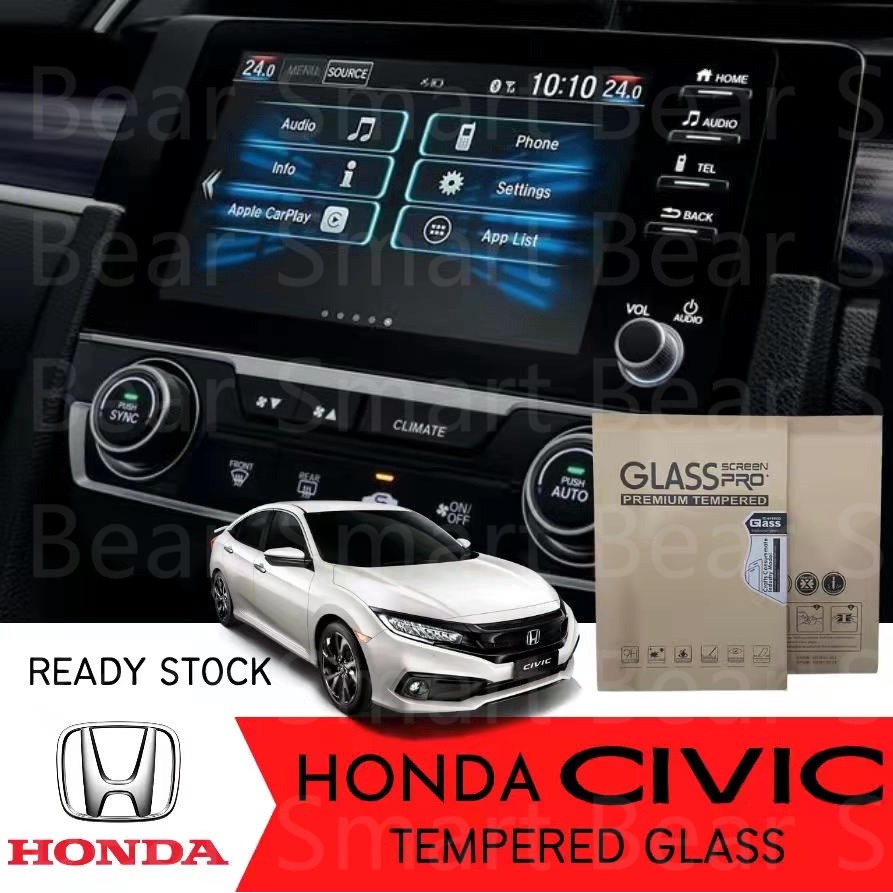 Honda Civic FC 2020 Facelift Head Unit Navigation Screen Protector ...