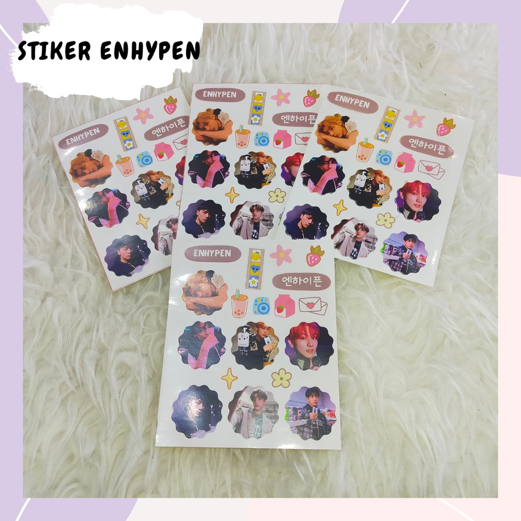 Enhypen stickers all members | Shopee Malaysia