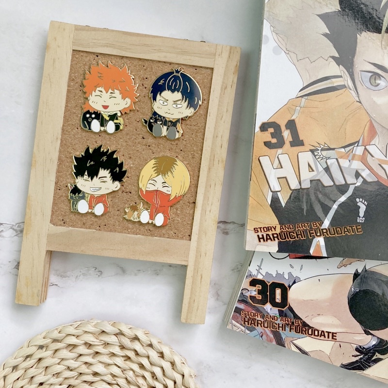 Haikyuu!! - Chibi Enamel Pin | Shopee Malaysia