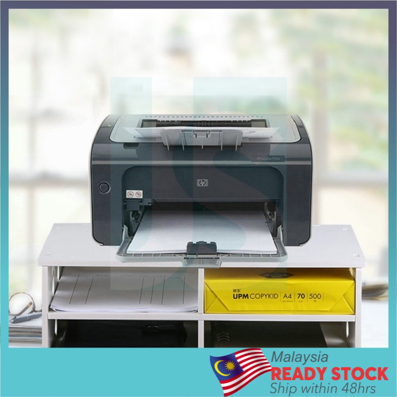DIY Printer Rack with multilayers A4 paper document tray shelf desktop ...