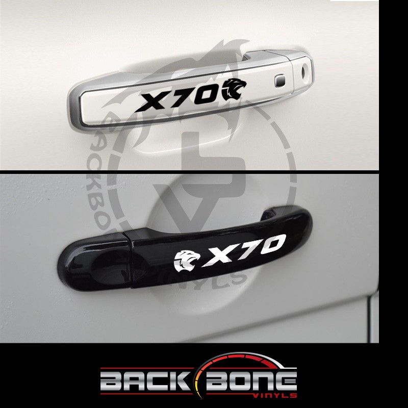 [READY STOCK] 4PCS Proton X70 Car Door Handle Sticker Car Logo Sticker ...
