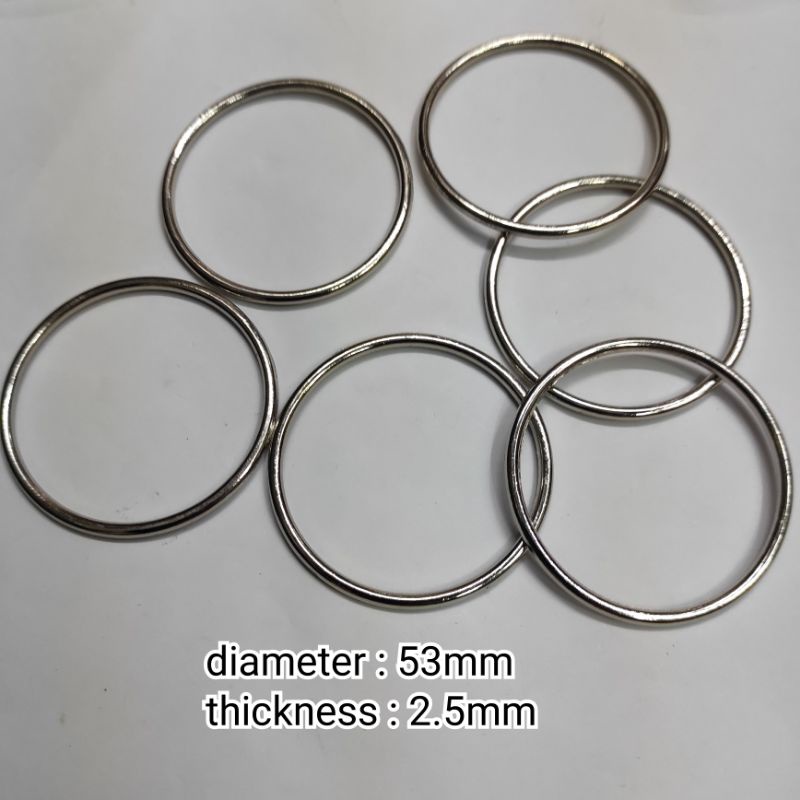53mm Seamless Round Ring (2pcs) | Shopee Malaysia