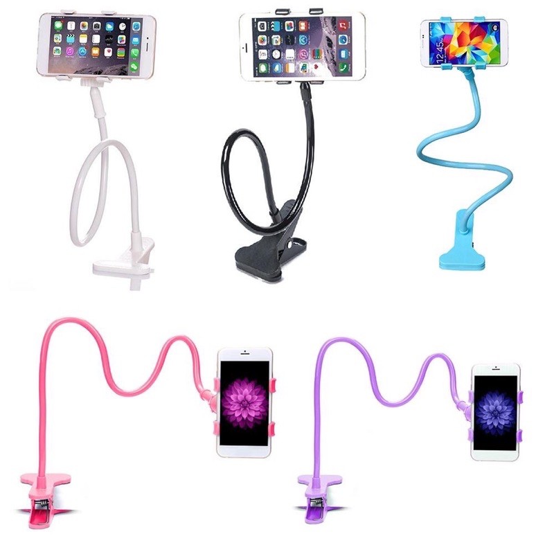 360 Rotating Flexible Long Arm Phone Holder Stand lazypod lazy pod ...