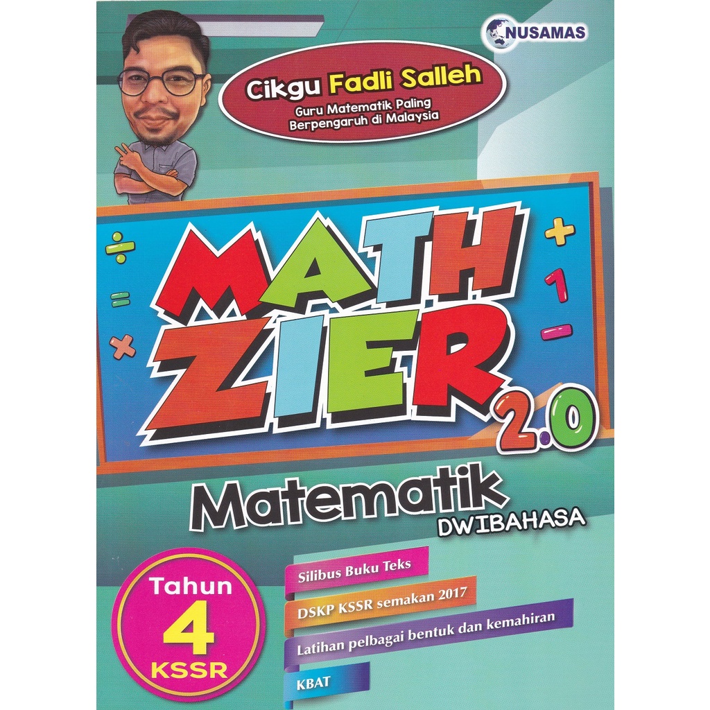 NUSAMAS Buku Latihan Mathzier 2.0 - Matematik Dwibahasa | Shopee Malaysia NUSAMAS Buku Latihan Mathzier 2.0 - Matematik Dwibahasa | Shopee Malaysia