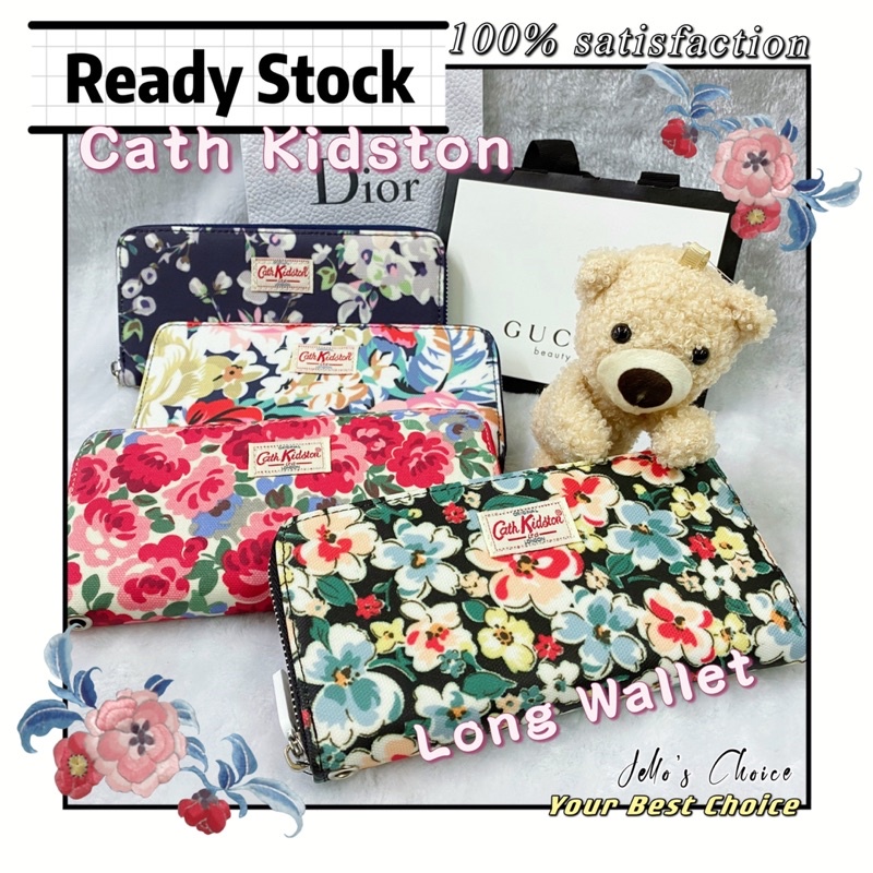 Long Wallet Dompet Bag Duit Purse Corak Bunga Flower Rose | Shopee Malaysia