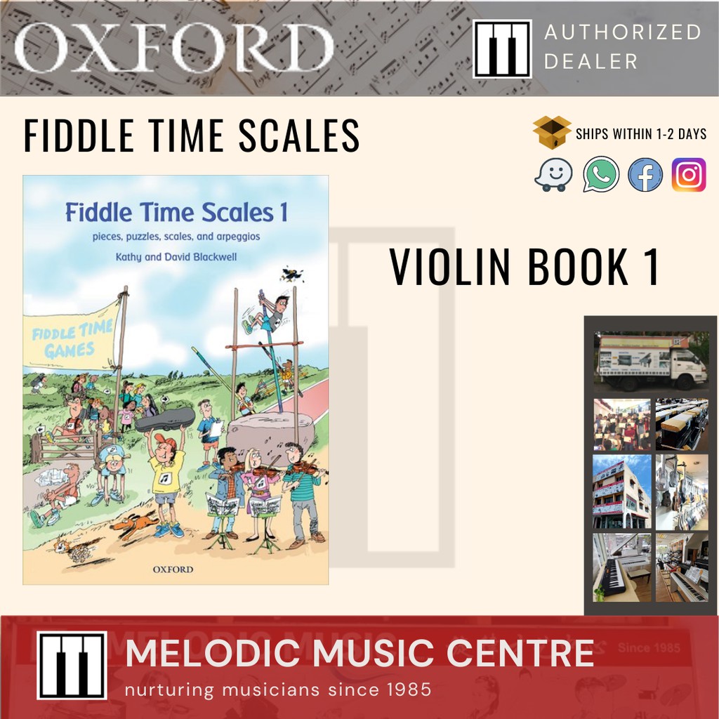Fiddle Time Scales 1 by Kathy and David Blackwell | Shopee Malaysia