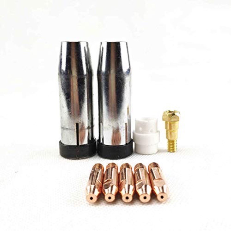 CO2 MIG MB24 GAS NOZZLE/TIP HOLDER/GAS DUFFISER/CONTACT TIP (PER PCS) | Shopee Malaysia