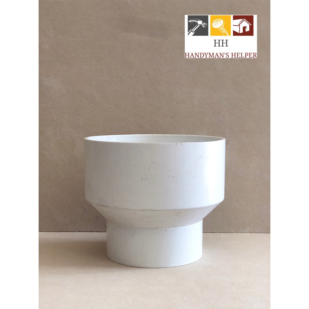 UPVC FITTINGS REDUCER REDUCING SOCKET 6" (160 mm) X 4" (110 mm) / PAIP ...