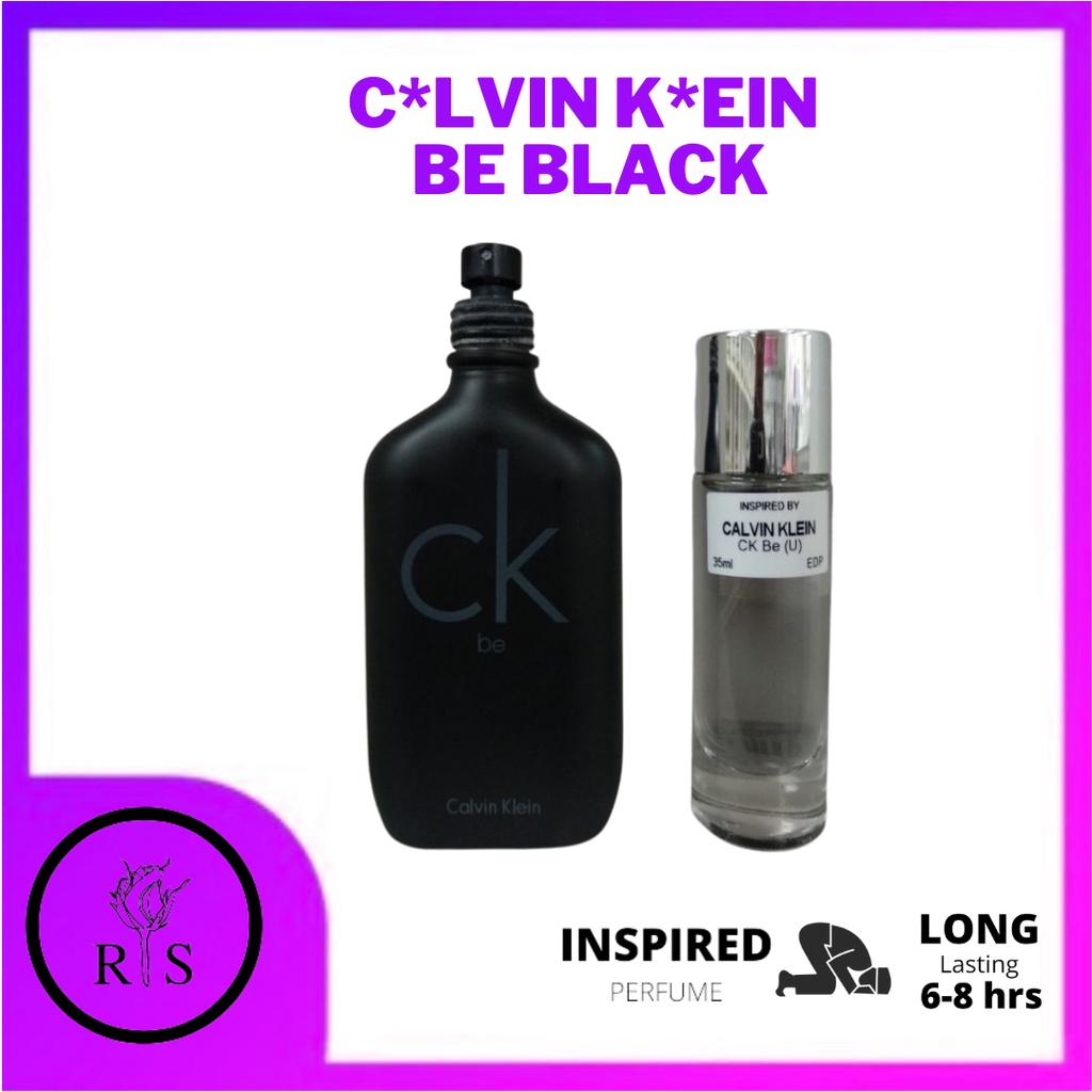 BE BLACK @ Be (U) 35ml Inspired Perfume | Shopee Malaysia