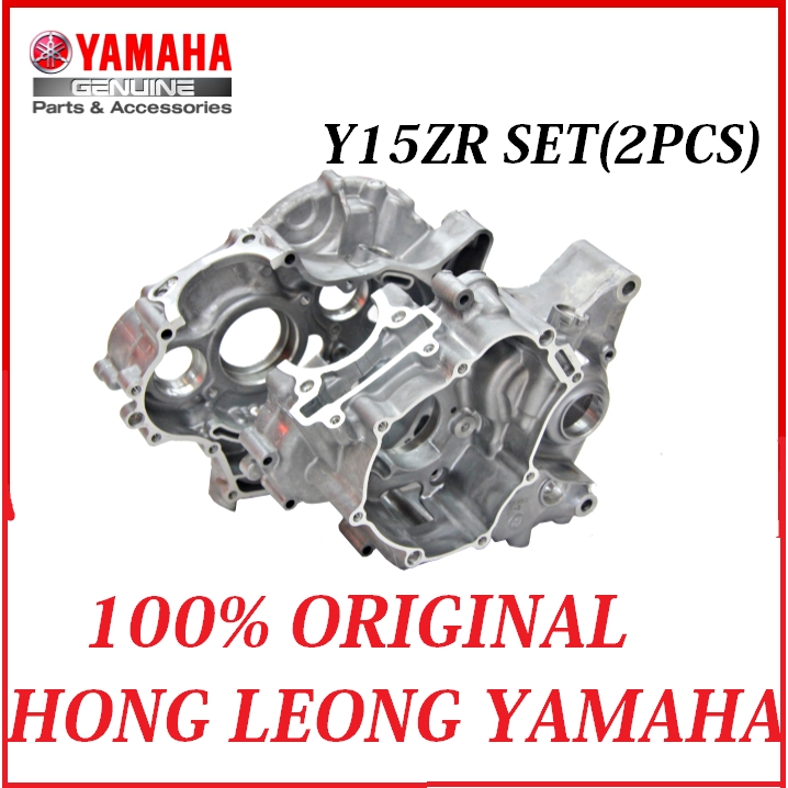 YAMAHA Y15ZR Y15 CRANKCASE CRANK CASE ASSY ENGINE COVER TUDUNG COVER ENGINE 100% ORIGINAL HLY ...