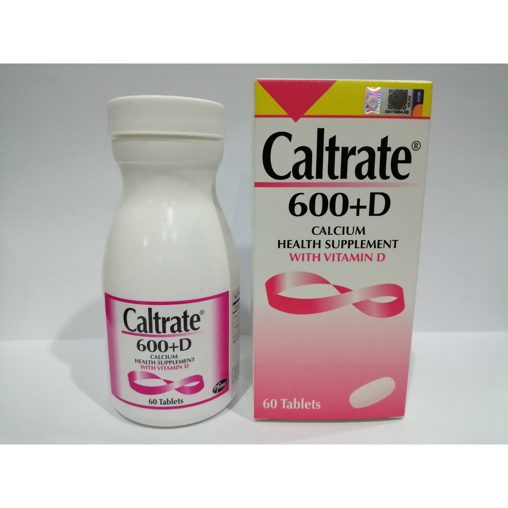 Caltrate 600+D 60s / Caltrate 600 Plus 60s | Shopee Malaysia