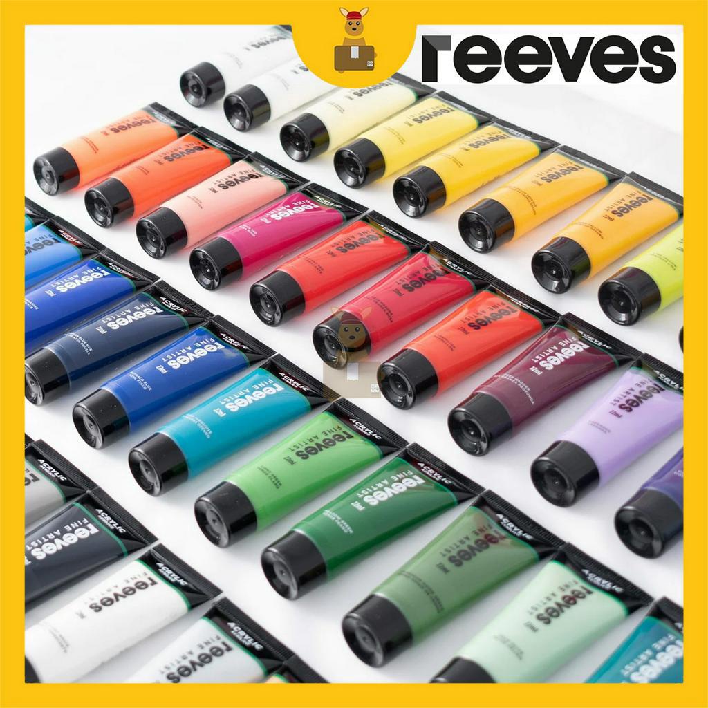 REEVES Fine Artist Acrylic Paint Color 22ml (PER TUBE) | Shopee Malaysia