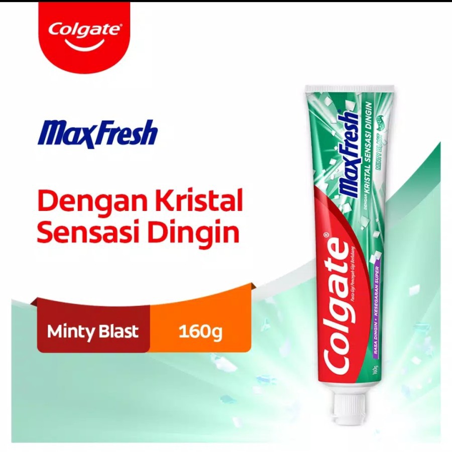 Colgate toothpaste toothpaste max fresh 160g | Shopee Malaysia