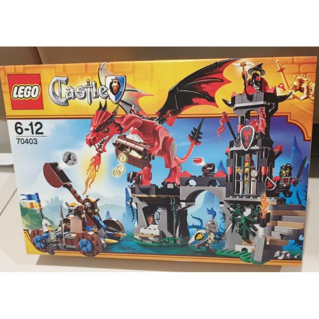 LEGO 70403 Dragon Mountain Castle (NEW) | Shopee Malaysia