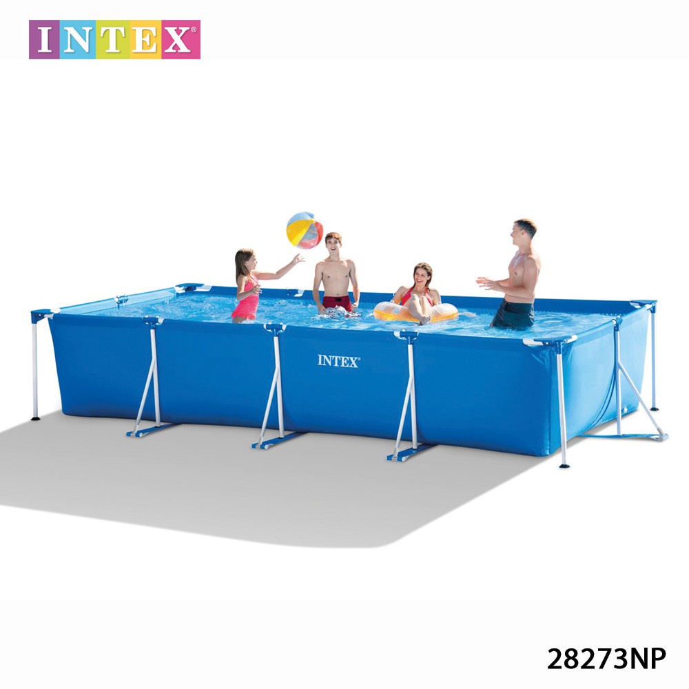 INTEX Rectangular Frame Pool (4.50m x 2.20m x 84cm) Swimming Pools ...