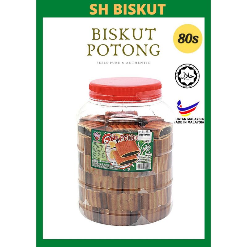 Biskut Potong Kuih Potong 80biji (HALAL) | Shopee Malaysia