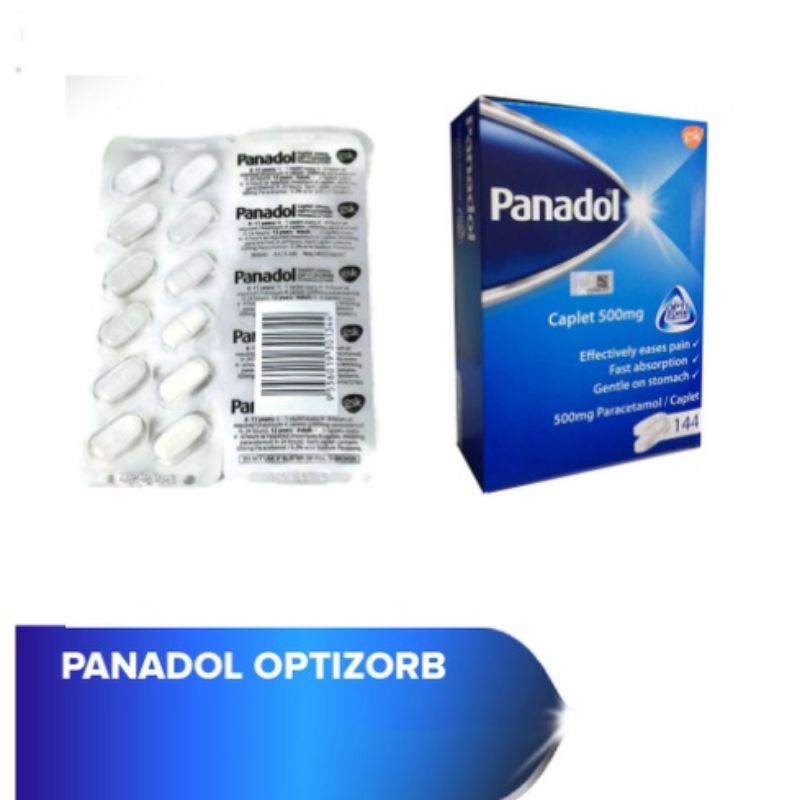 Panadol with Optizorb - Pain Relief/Fever/Headache 12S (1 STRIP ...