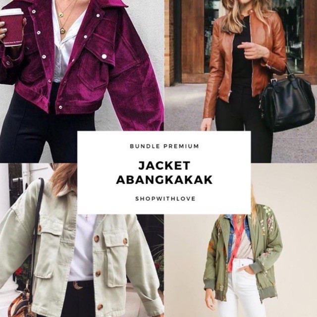 WOMAN VINTAGE JACKET (LOCK DURING LIVE ONLY) | Shopee Malaysia