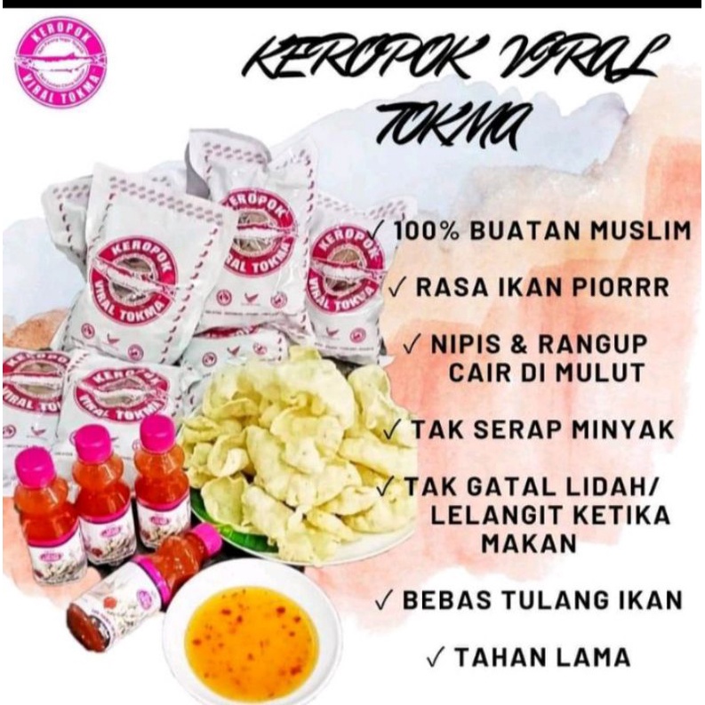 💥KEROPOK VIRAL TOKMA💯% KEROPOK IKAN PARANG 200GRAM💥 | Shopee Malaysia