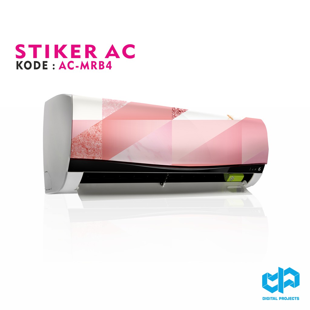 Sticker AC Air Conditioner Room Cooler Scandinavian Marble motif - AC ...