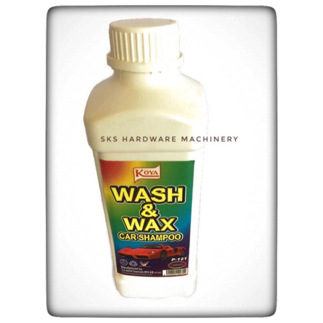 KOYA wash & wax car shampoo (1 litre) | Shopee Malaysia
