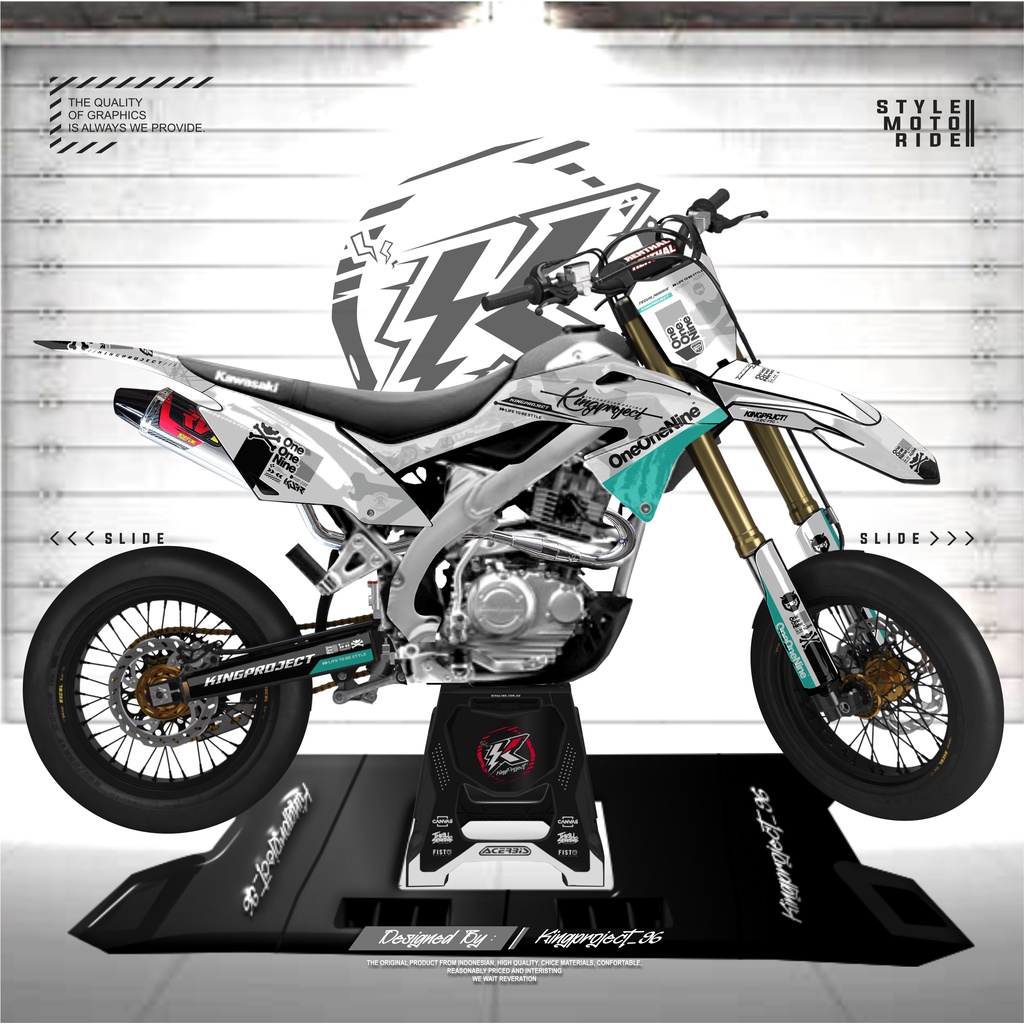 Klx BF 150 L Full Body Custom Design Decal | Shopee Malaysia