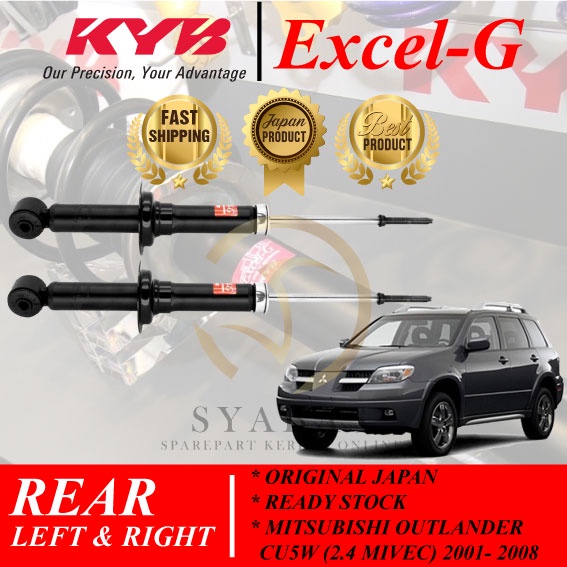MITSUBISHI OUTLANDER CU5W (2.4 MIVEC) 2001 - 2008 GAS ORIGINAL JAPAN ...