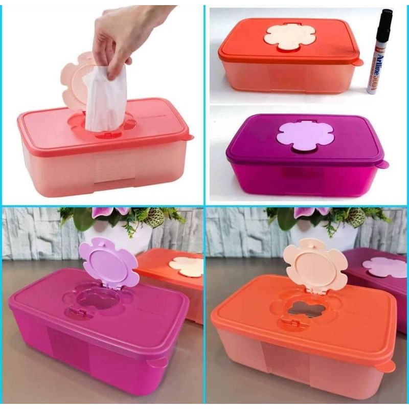 🔥READY STOK🔥[ORI 💯] Tupperware tissue box x 1 pcs | Shopee Malaysia