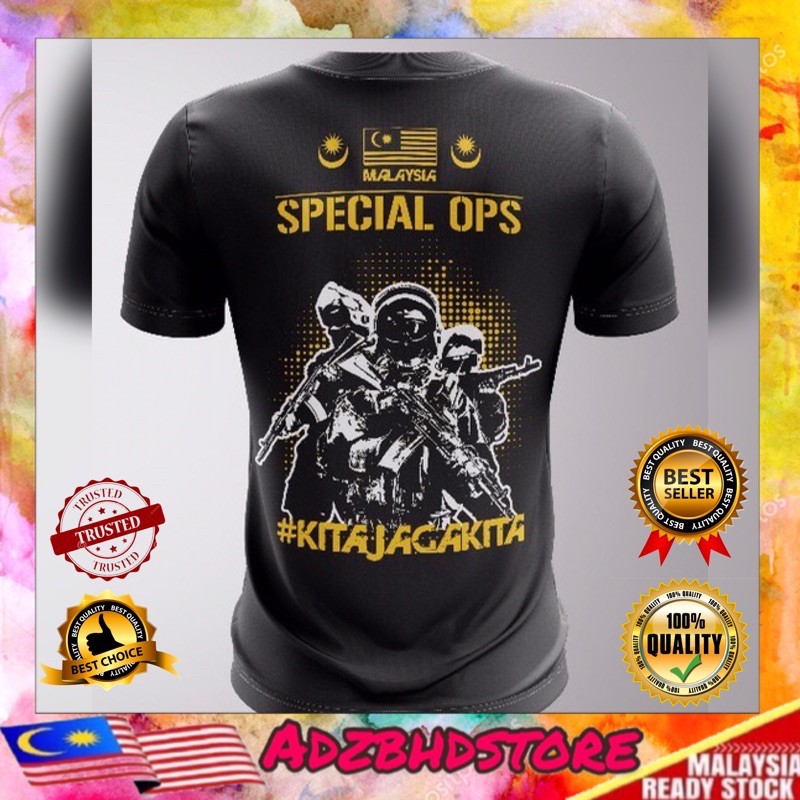 COVID-19 FRONTLINER BAJU T-SHIRT JERSEY MICROFIBER MALAYSIA FRONTLINER ...