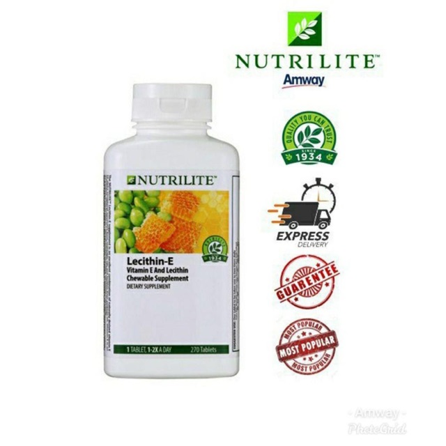 Amway NUTRILITE Lecithin-E or Lecithin E (150 Tablets / 270 Tablets ...