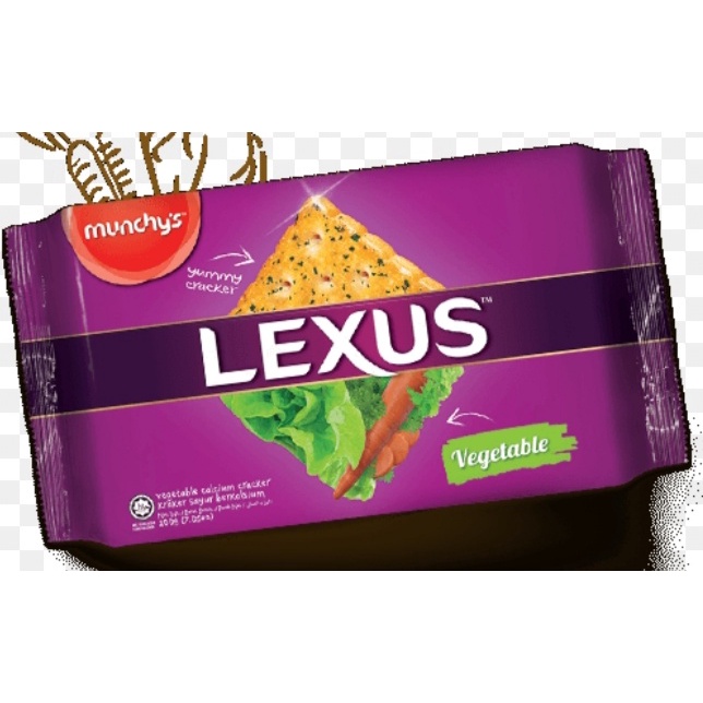MUNCHYS LEXUS VEGETABLE CALCIUM CRACKER 200GM | Shopee Malaysia