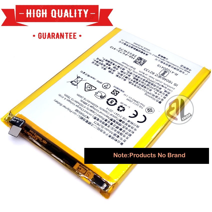 Oppo A3S /A5S/Realme C1/A12/A11K - Model: BLP673 Battery 4230mAh ...