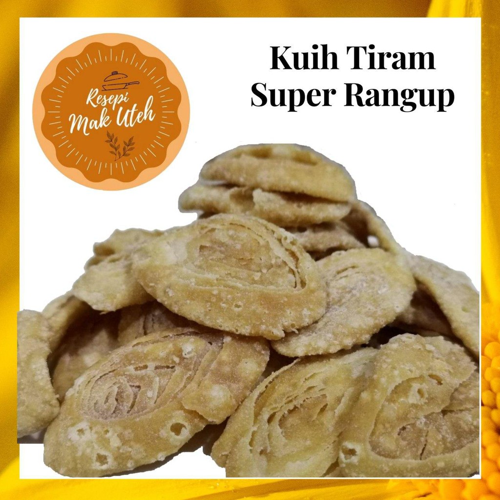#Kuih Tiram Super Rangup / Kuih Lidah Buaya / Kuih Kapal Terbang ...